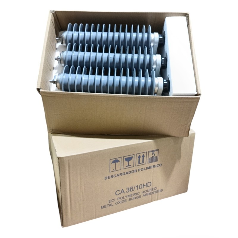 DPS Pararrayo 36KV 10KA Polimerico Sintetico Sin Herraje